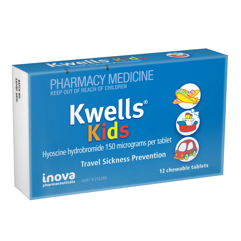 Kwells Kids 12 Chewable Tablets | Kwells /Australia
